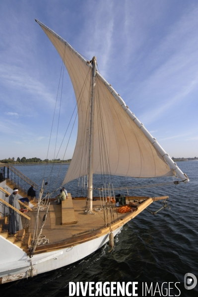 EGYPTE : Navigation sur le Nil de la dahabieh "la flaneuse" par ...