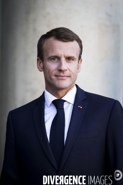 Portraits d'Emmanuel MACRON par Gilles BASSIGNAC - Photographie ...