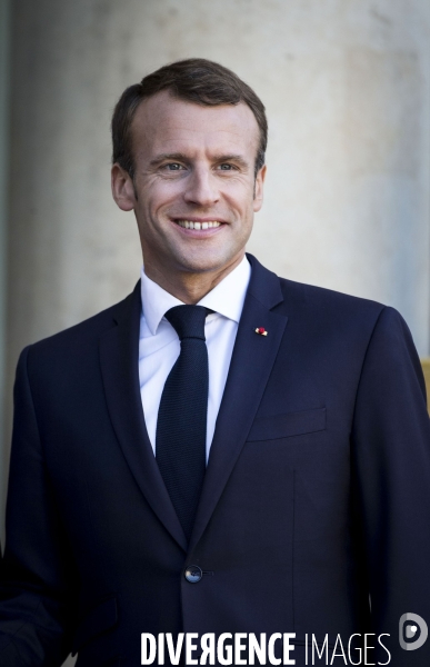 Portraits d'Emmanuel MACRON par Gilles BASSIGNAC - Photographie ...