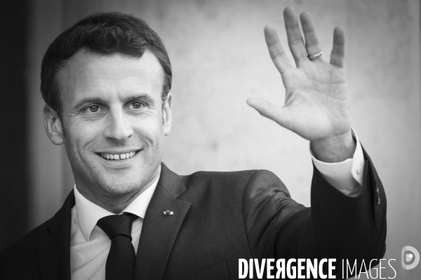 Portraits d'Emmanuel MACRON par Gilles BASSIGNAC - Photographie ...