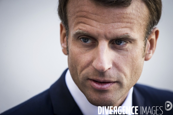Portraits du Président Emmanuel MACRON par Gilles BASSIGNAC ...