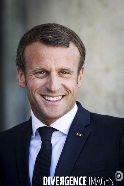 Portraits du Président Emmanuel MACRON par Gilles BASSIGNAC ...