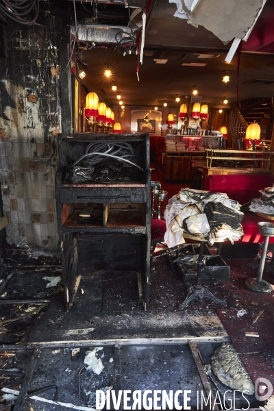 Incendie au restaurant La Rotonde par Bruno LEVY - Photographie ... Incendie au restaurant La Rotonde par Bruno LEVY - Photographie ...