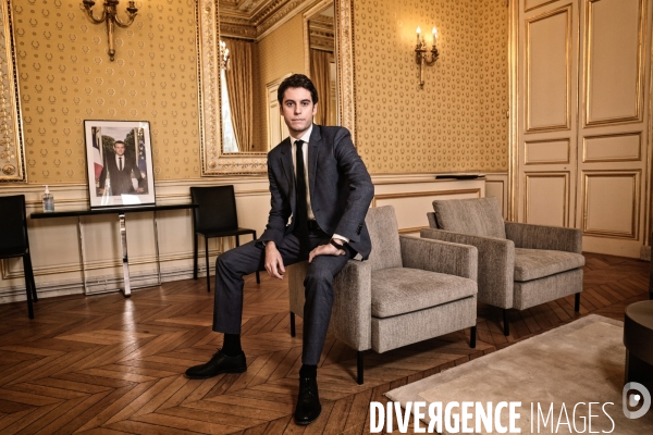 Portrait de gabriel attal par Cyril BITTON - Photographie CBI0868001 ...