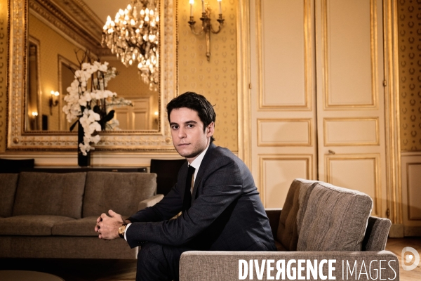 Portrait de gabriel attal par Cyril BITTON - Photographie CBI0868003 ...