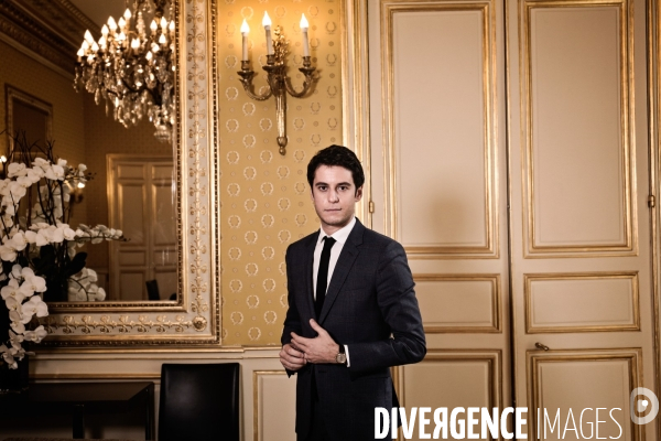 Portrait de gabriel attal par Cyril BITTON - Photographie CBI0868005 ...