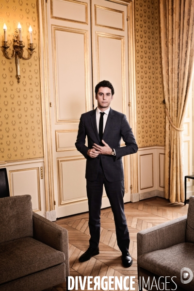 Portrait de gabriel attal par Cyril BITTON - Photographie CBI0868006 ...