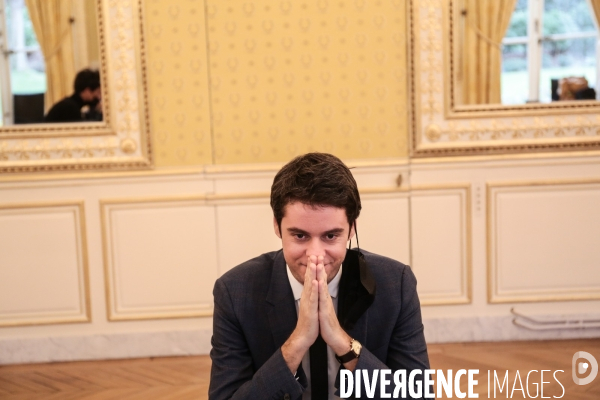 Portrait de gabriel attal par Cyril BITTON - Photographie CBI0868022 ...