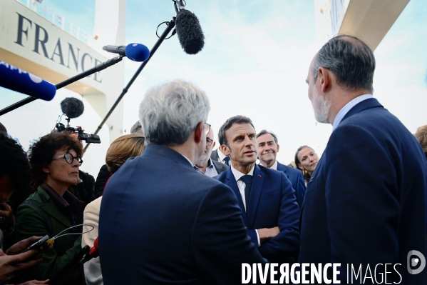 Election Presidentielle 2022 / Emmanuel Macron par Alain GUILHOT ... Election Presidentielle 2022 / Emmanuel Macron par Alain GUILHOT ...