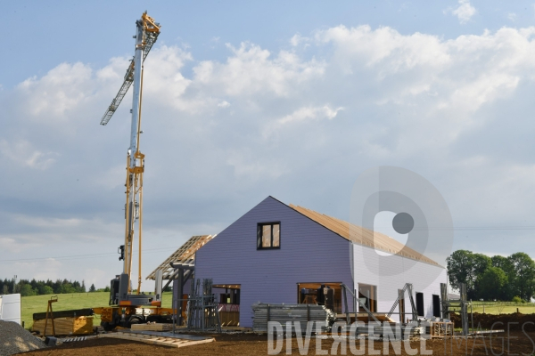 Societe ald, construction maisons a ossature bois par Jean-Pierre AMET ...