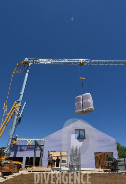 Societe ald, construction maisons a ossature bois par Jean-Pierre AMET ...