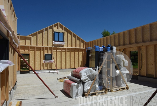 Societe ald, construction maisons a ossature bois par Jean-Pierre AMET ...