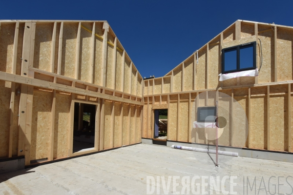 Societe ald, construction maisons a ossature bois par Jean-Pierre AMET ...