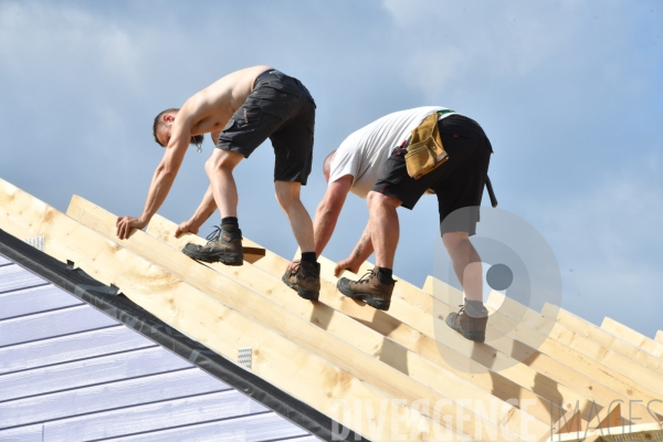 Societe ald, construction maisons a ossature bois par Jean-Pierre AMET ...