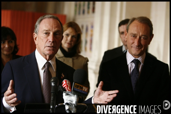 Visite a paris du maire de new-york michael bloomberg, ma par Laurent ...