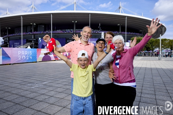 Portraits au Stade de France JO Paris 2024 par Bruno LEVY ...
