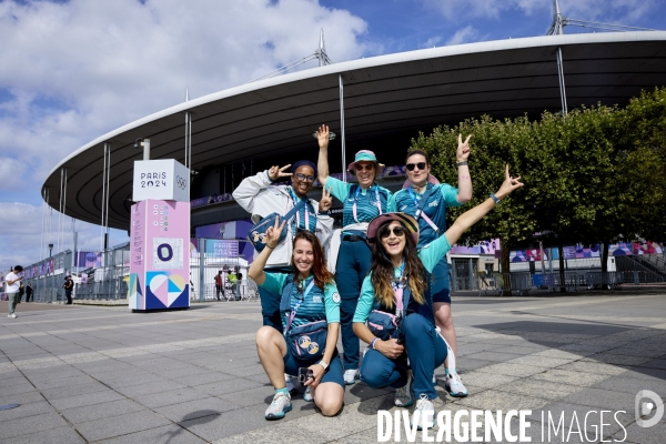 Portraits au Stade de France JO Paris 2024 par Bruno LEVY ...