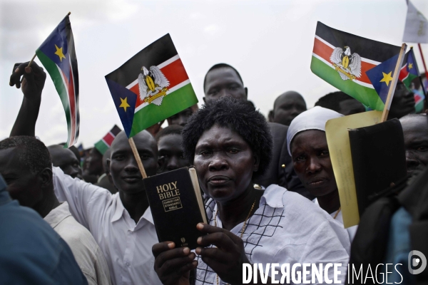 Celebration officielle, dans la capitale juba, de l'independance du sud ...