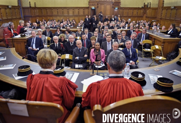 Audience solennelle de rentrée du Tribunal de grande instance de Paris ...